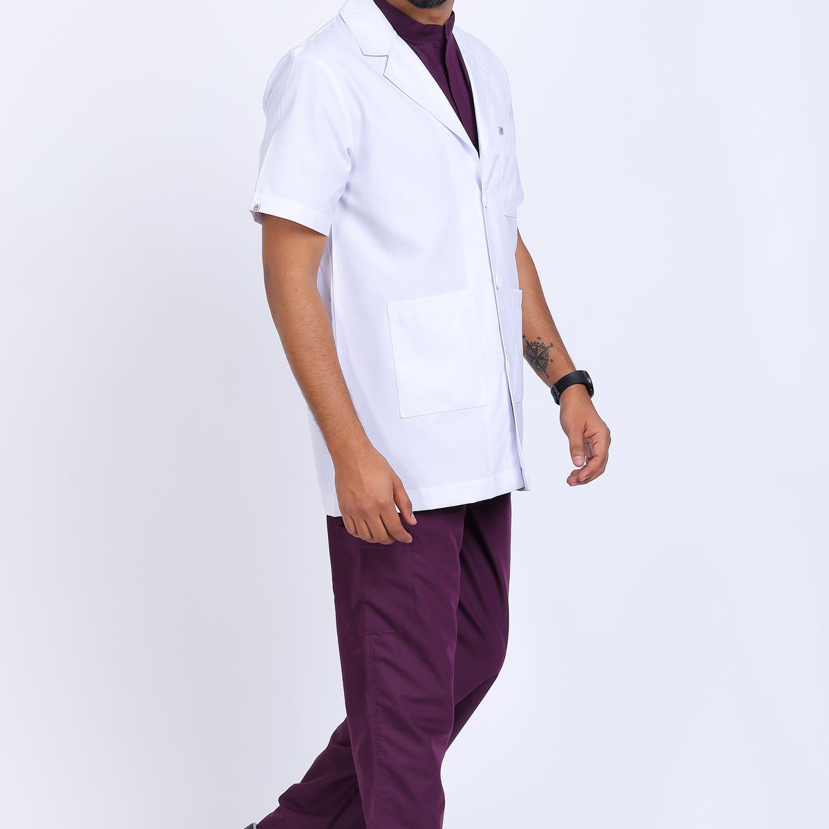 UNISEX LAB COAT MEN HALF SLEEVES – Triyaansh Medix